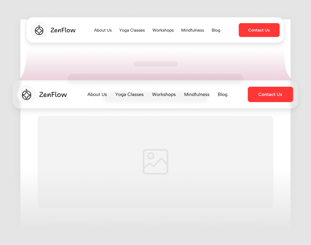 Blur Background with Sticky Header Effects - Sticky Header Effects for ...
