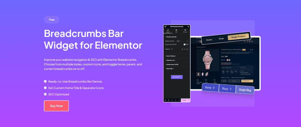 How to Add Breadcrumbs in Elementor?